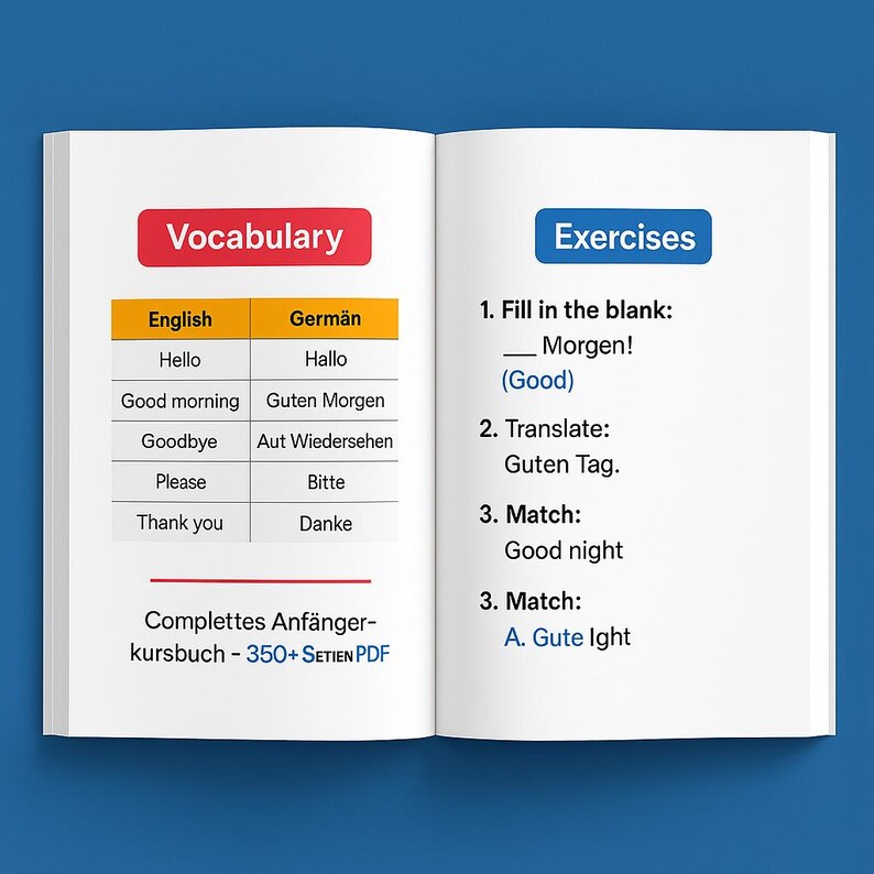 German 101 – Beginner’s Guide to the German Language | 350+ Page PDF ...