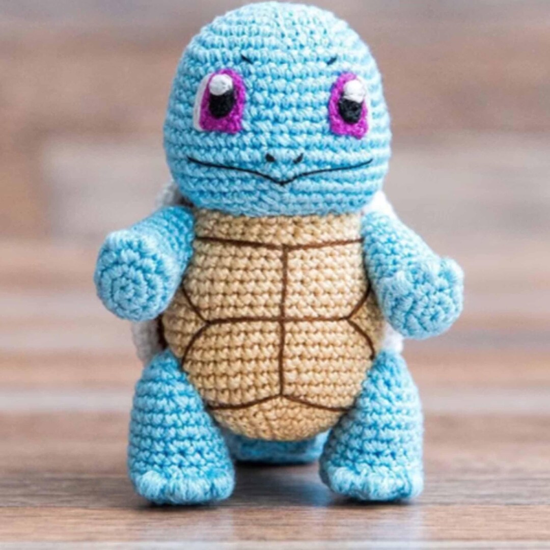 Squirtle Pattern , Handmade Gift ,crochet Cute Patterns DIGITAL ...