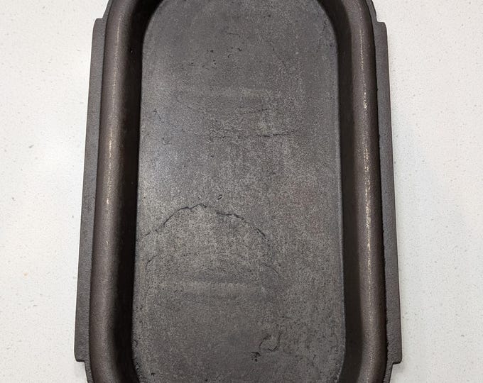 Antique Gate Marked Cast Iron Griddle/sad Iron Heater - Etsy