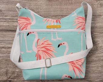 Starfish Beach Themed Crossbody Bag - Medium Sized Lightweight Purse ...