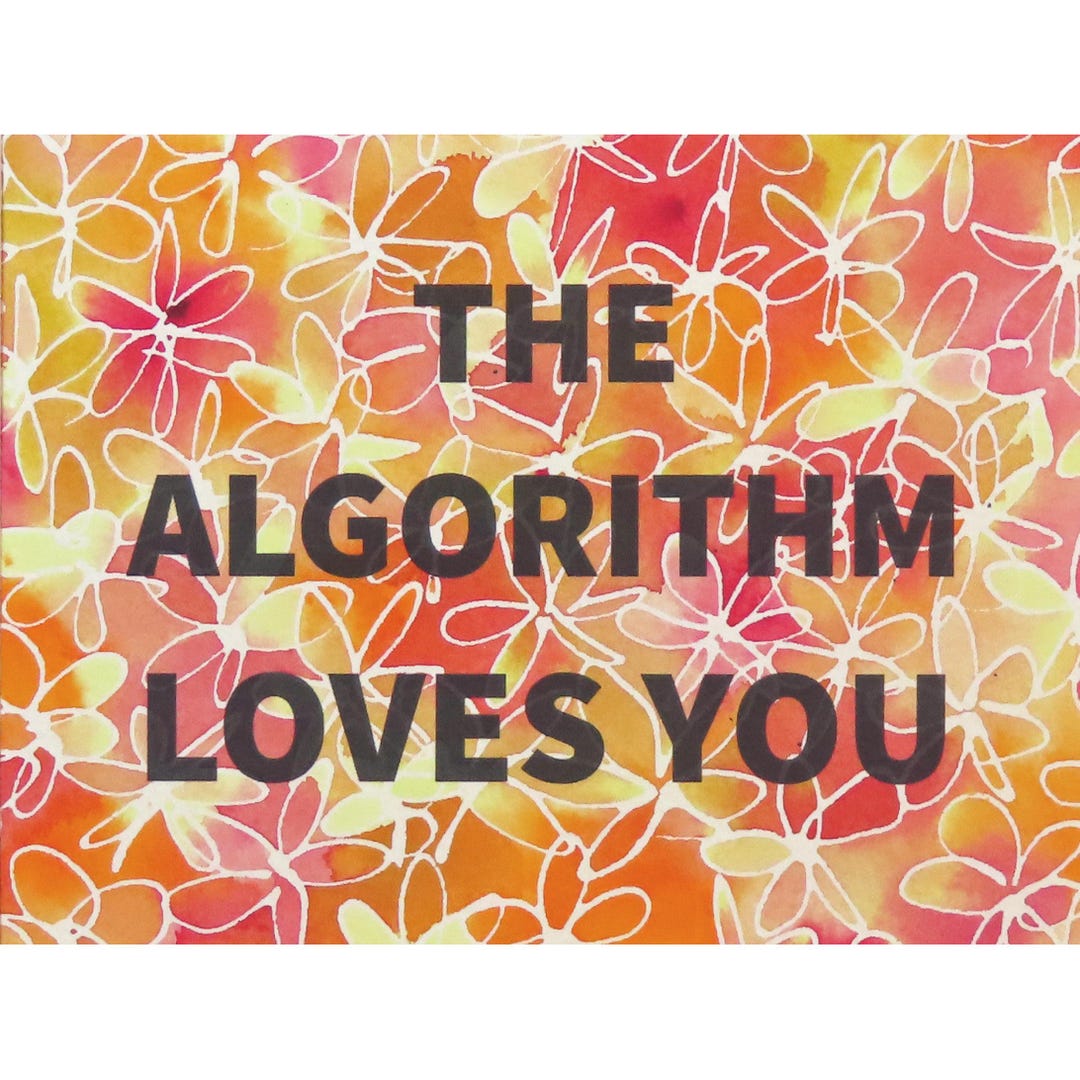 Algorithm Series 109: the Algorithm Loves You - Etsy