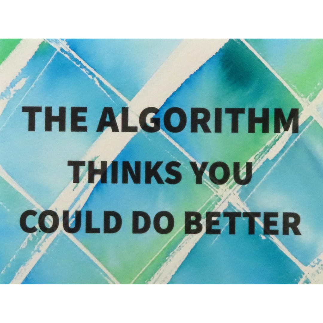 Algorithm Series 104: the Algorithm Thinks You Could Do Better - Etsy