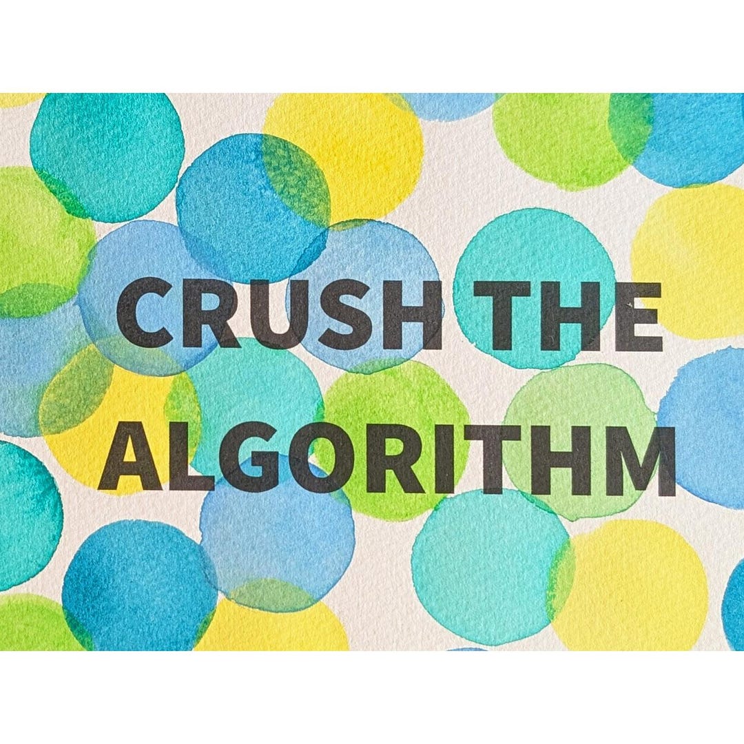 Algorithm Series 112: Crush the Algorithm - Etsy