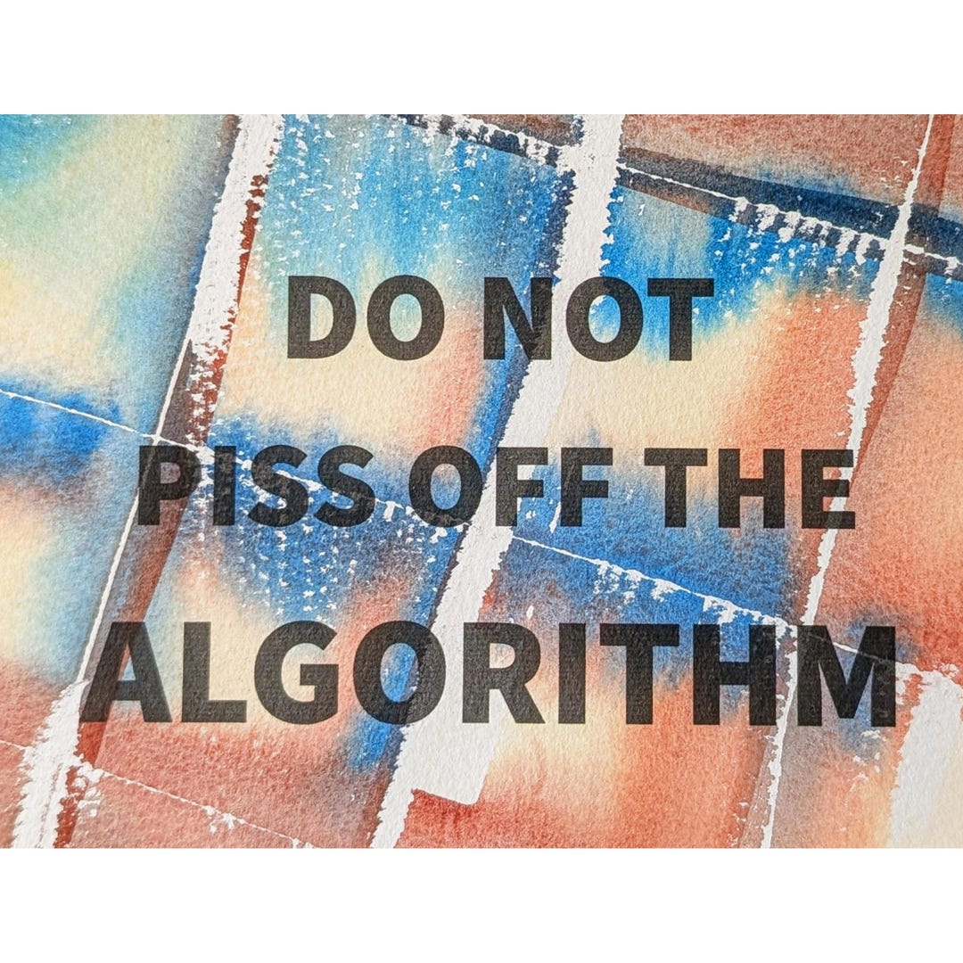 Algorithm Series 103 Do Not P Off The Algorithm Etsy