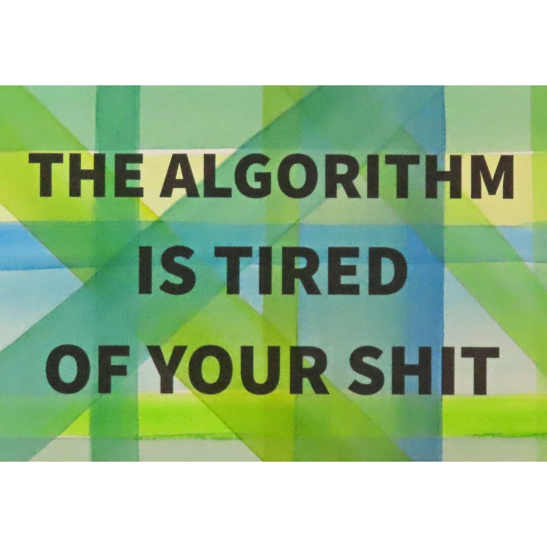 Algorithm Series 53: the Algorithm is Tired of Your Sh - Etsy
