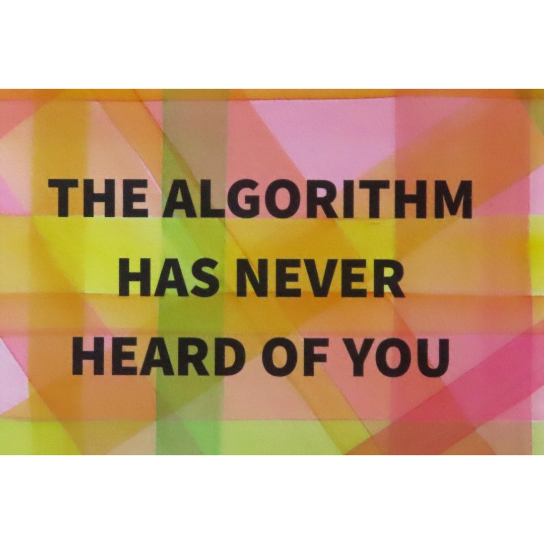 Algorithm Series 76: the Algorithm Has Never Heard of You - Etsy