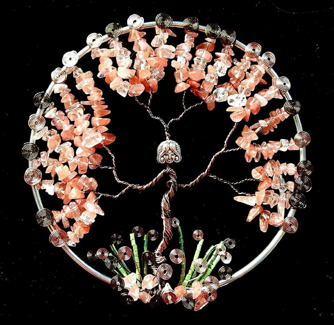 Wire Wrapped Spring Goddess Tree of Life Sun Catcher - Etsy