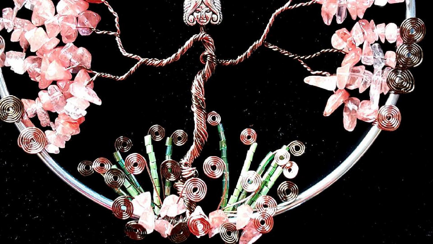 Wire Wrapped Spring Goddess Tree of Life Sun Catcher - Etsy