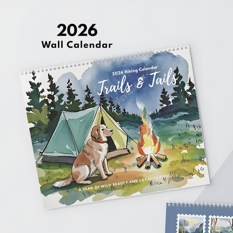 2026 Hiking Calendar - Etsy