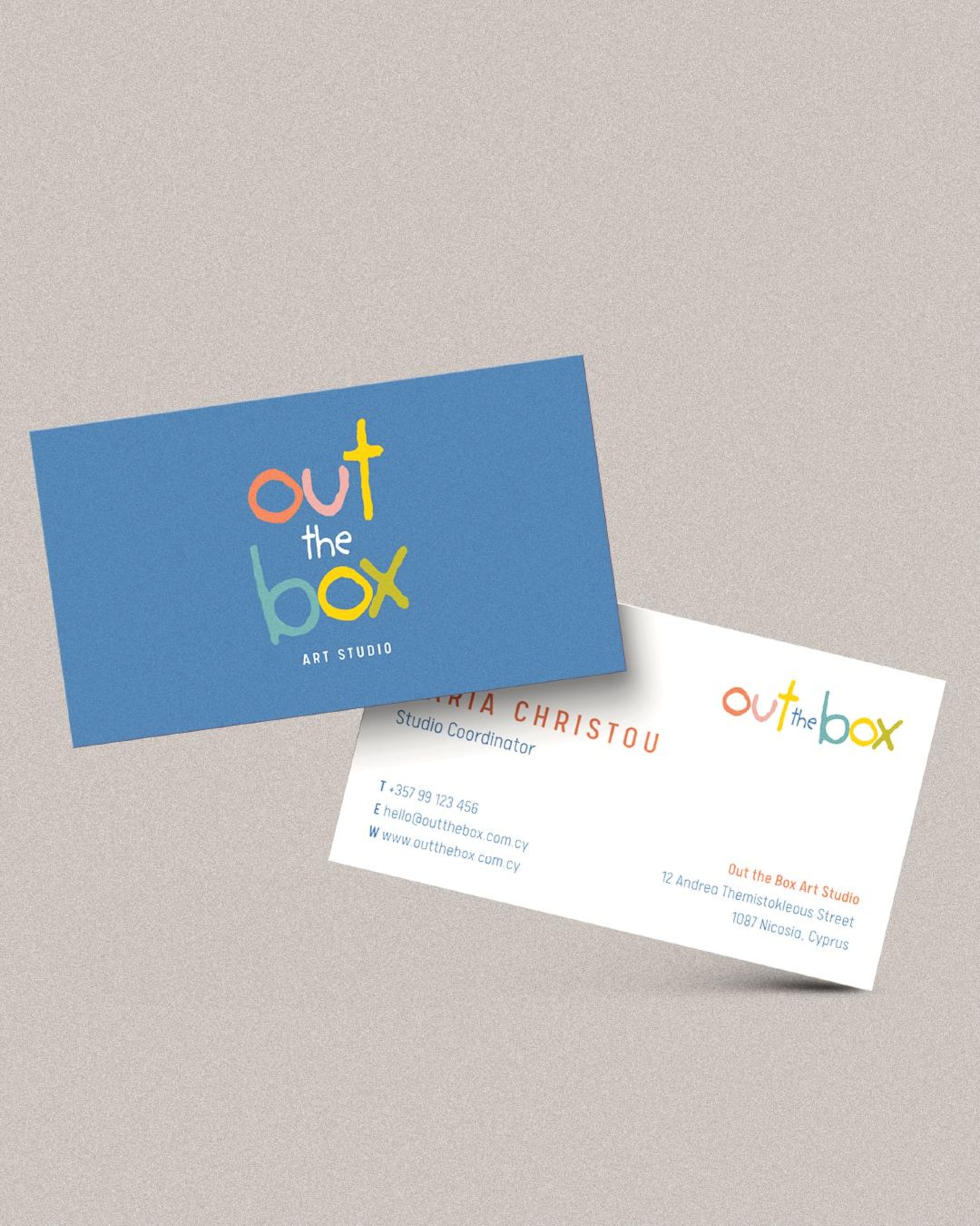 Out the Box Logo Design – One Time Sold, Editable in Canva - Etsy