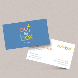 Out the Box Logo Design – One Time Sold, Editable in Canva - Etsy