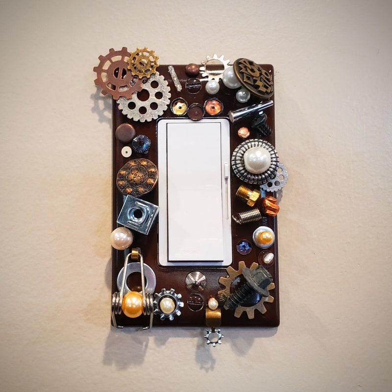 Steampunk Plate - Etsy