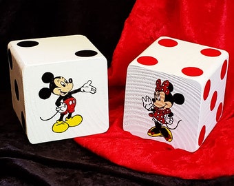Mickey Mouse Dice - Etsy