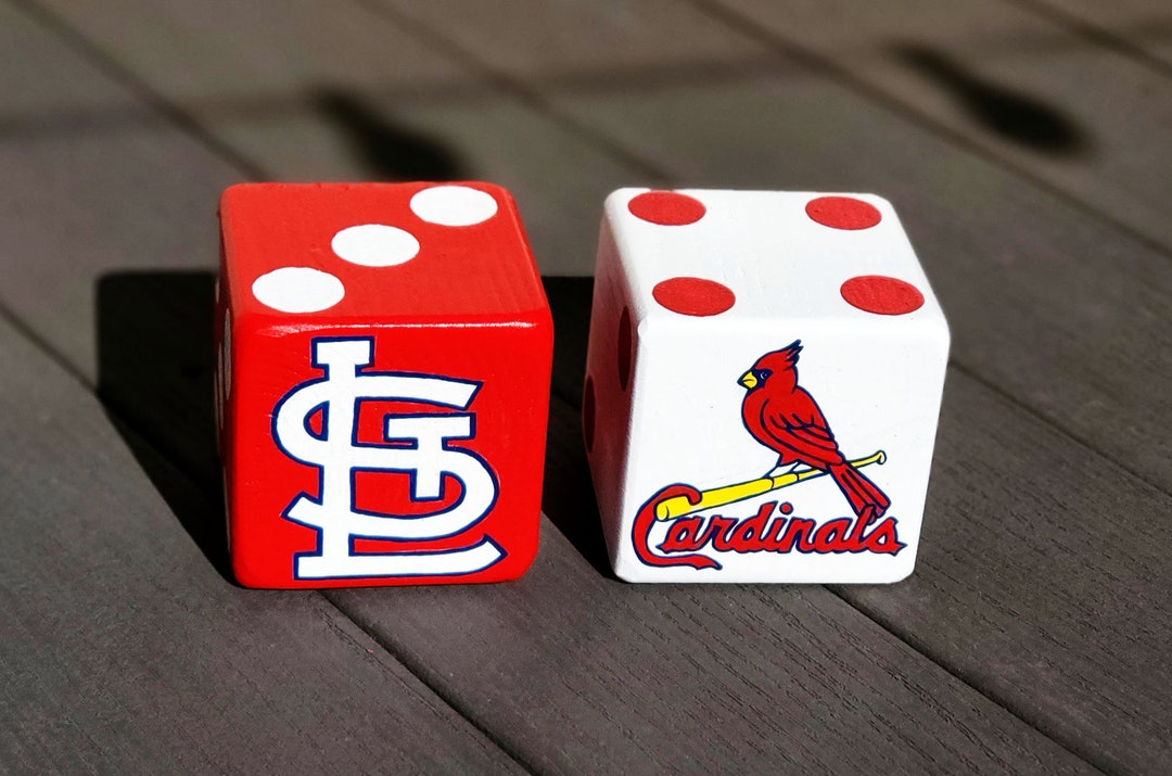 Wood Yardzee Jumbo St. Louis Cardinals Giant Lawn Yard DICE - Etsy