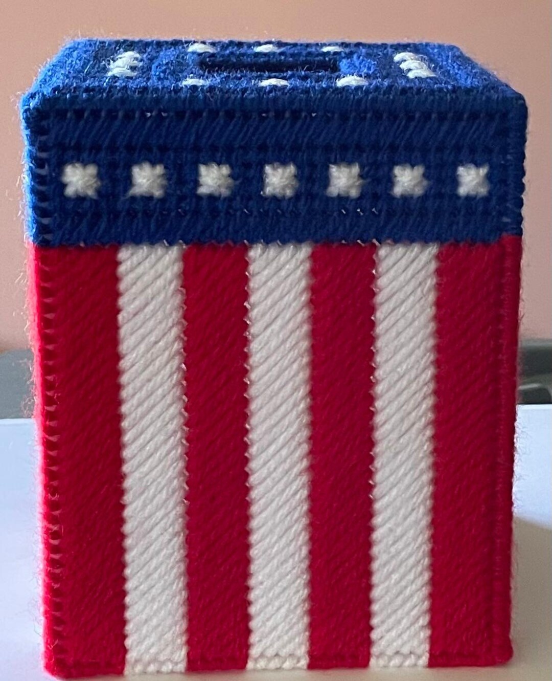 Patriotic Kleenex Box Cover - Etsy