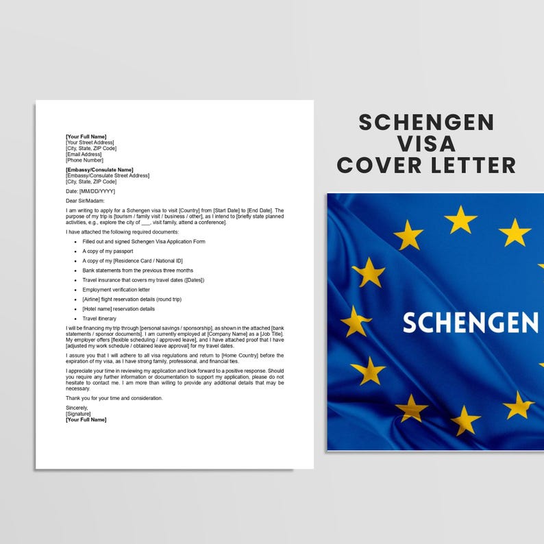 Schengen Visa Cover Letter, Visa Cover Letter, Netherlands Visa, France ...
