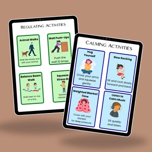 Sensory Regulation Printable Pack 5 Senses Scavenger Hunt & Sensory ...