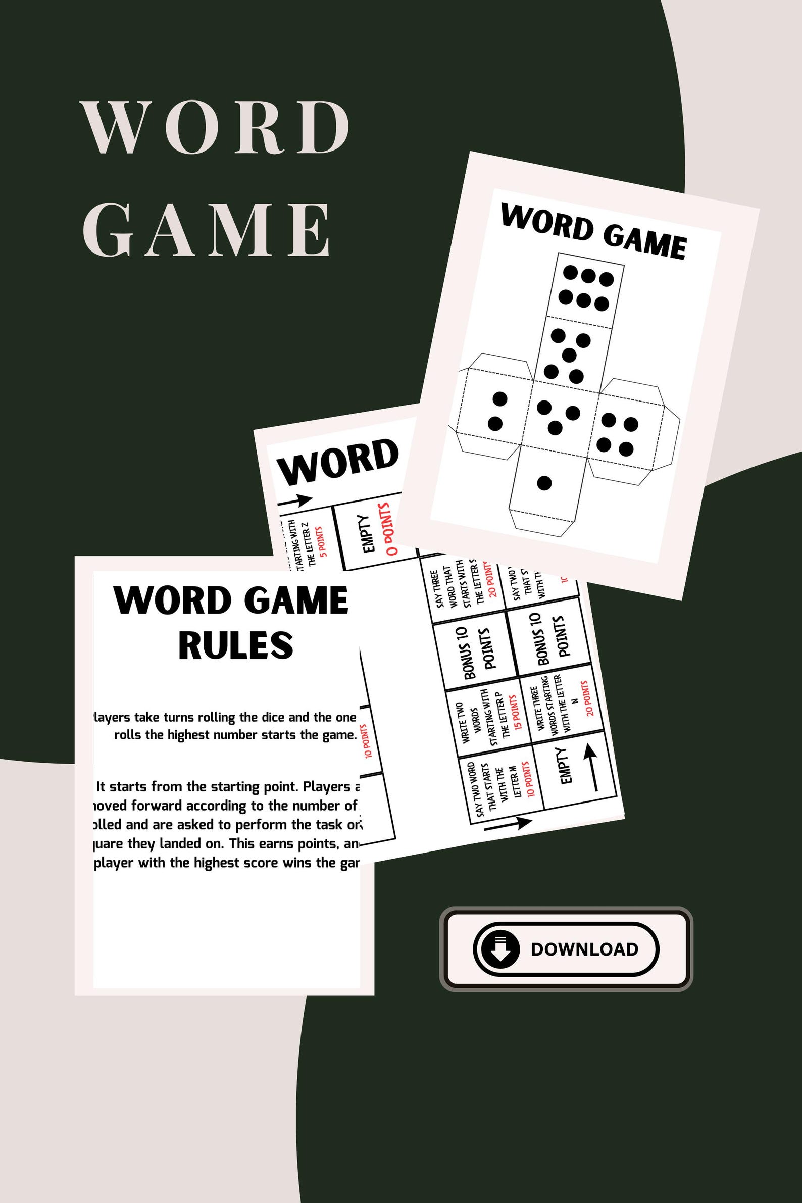 Dyslexia Printable Learning Set Letter Tracing, Matching Games and ...