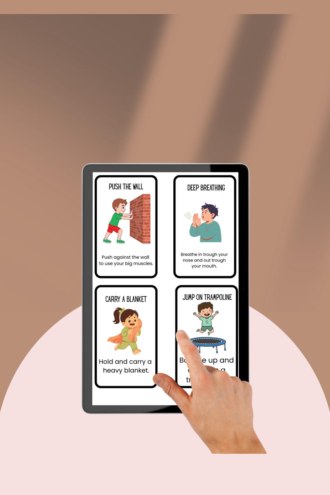 Sensory Regulation Printable Pack 5 Senses Scavenger Hunt & Sensory ...