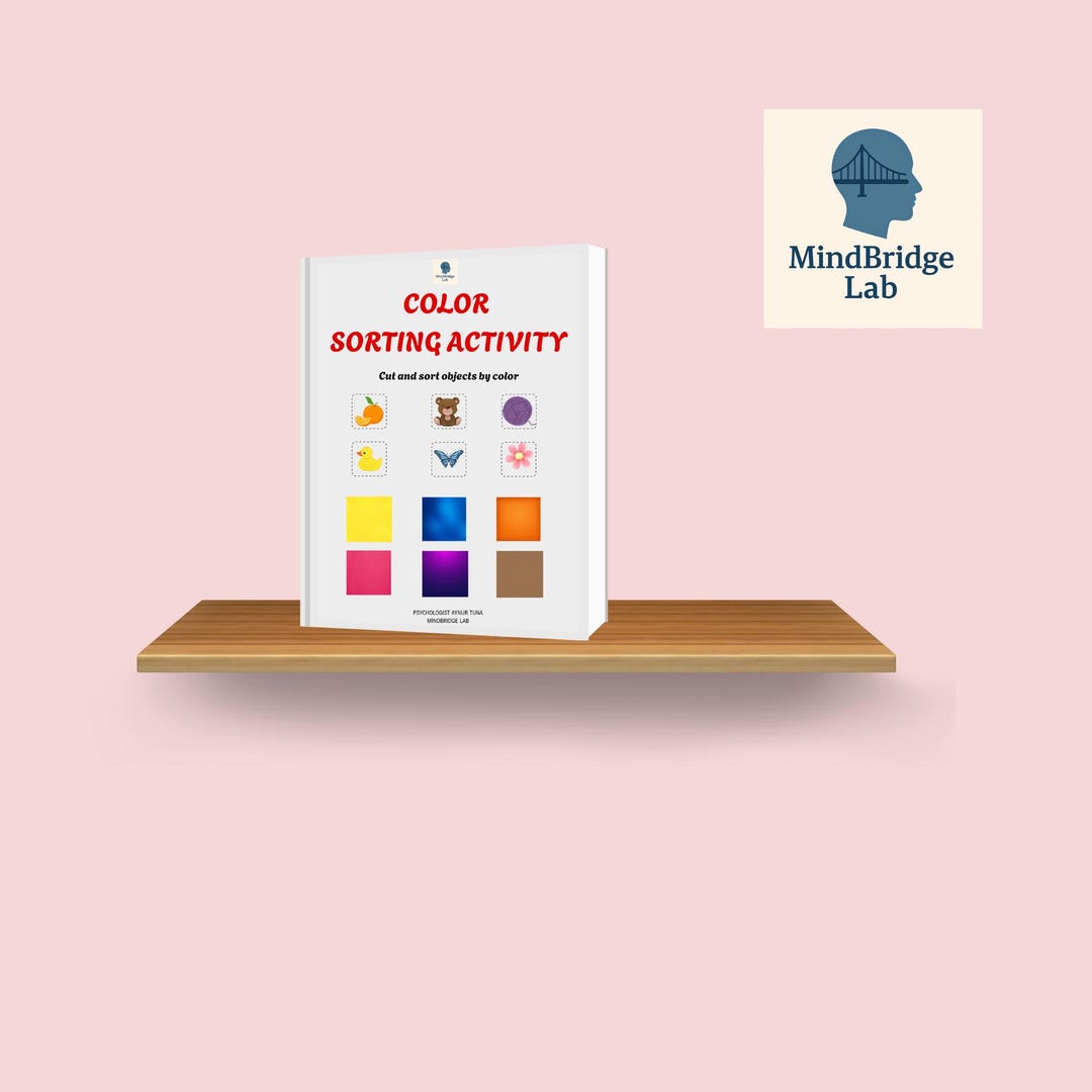 Printable Preschool Color Sorting Worksheets Cut & Paste Color Match ...