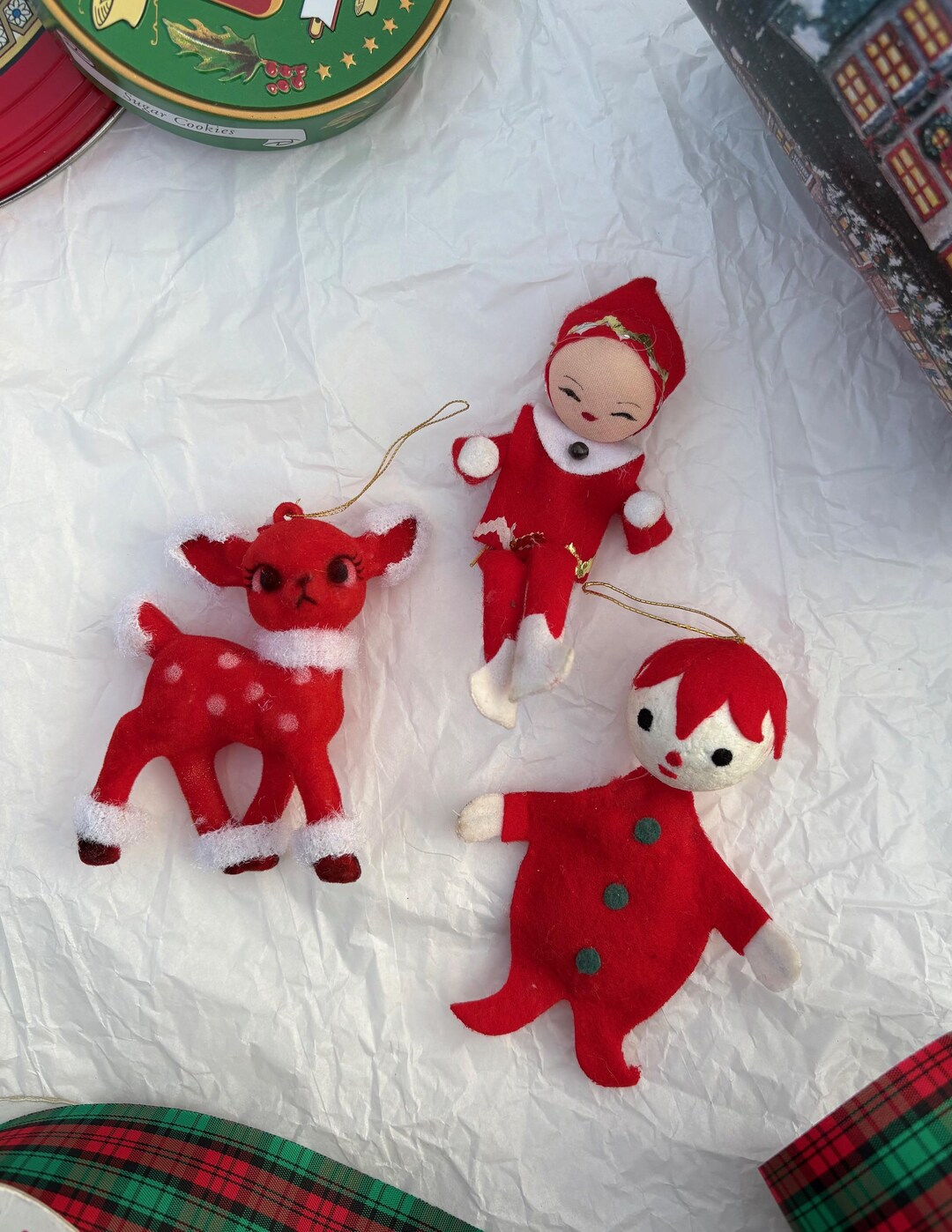 Holly Jolly Characters Ornament Mix - Etsy