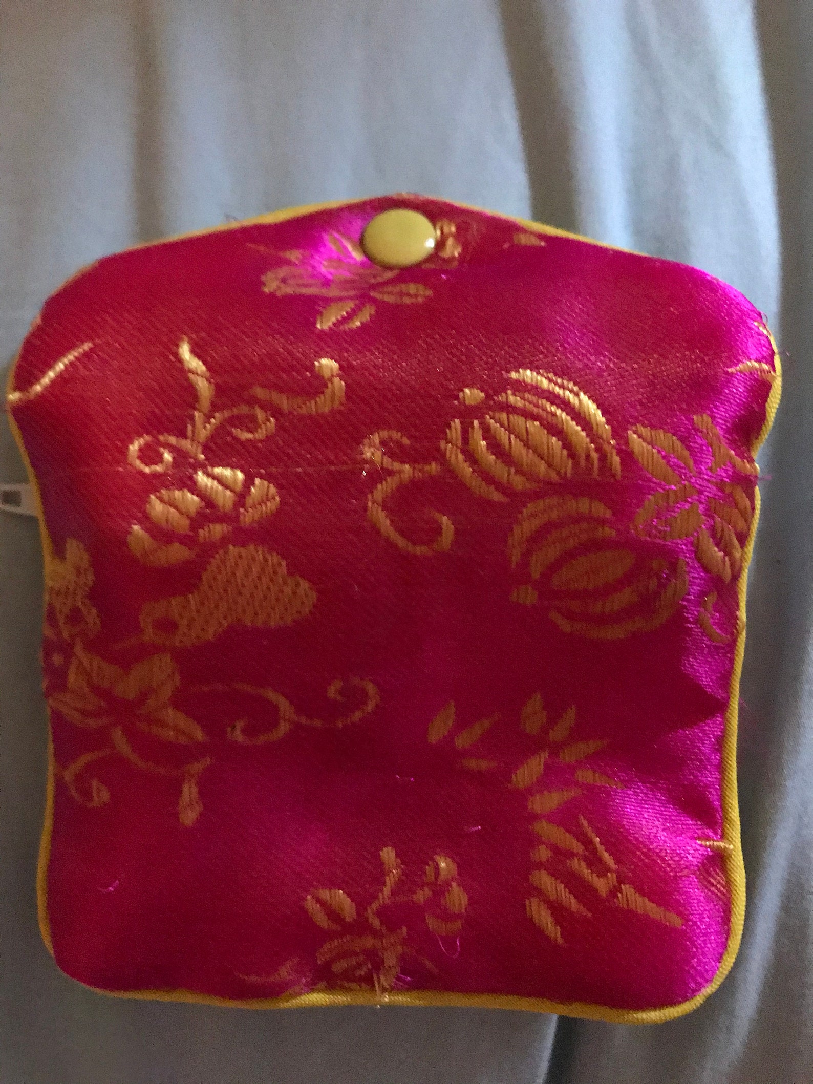 Chinese Silk Zipper Pouch — Small - Etsy