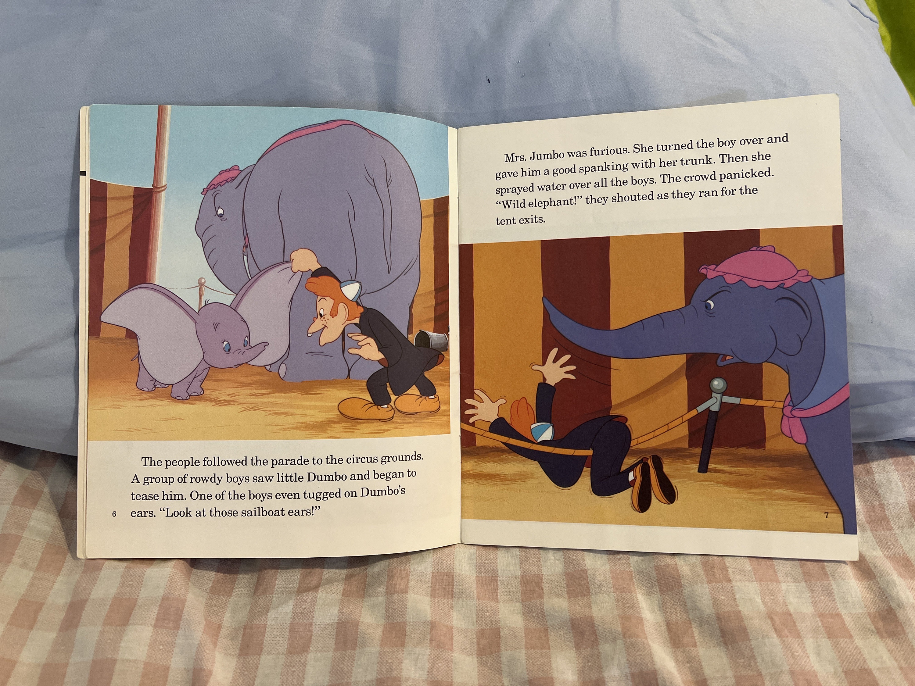 Disneys Dumbo Vintage Childrens Read Along Book 1990no Cassette - Etsy