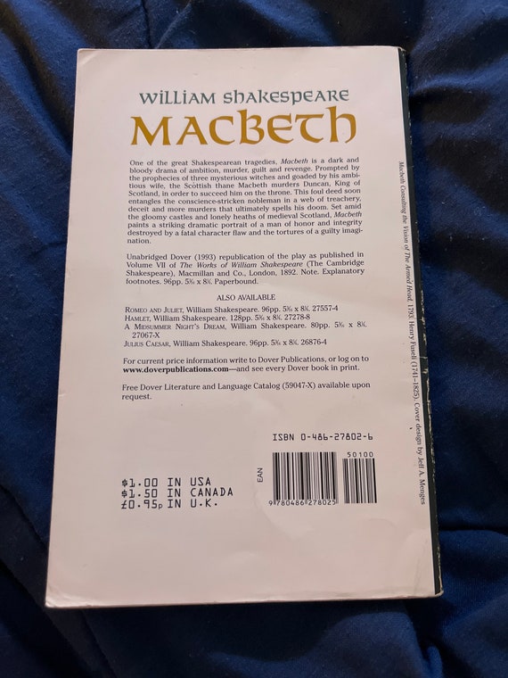 Macbeth Play Script