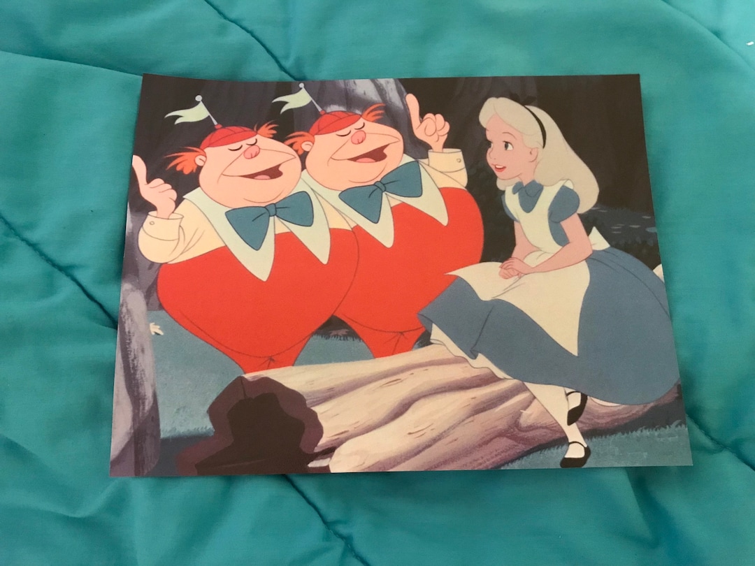 Alice Sits by Tweedledee and Tweedledum Double Sided Screenshots and ...