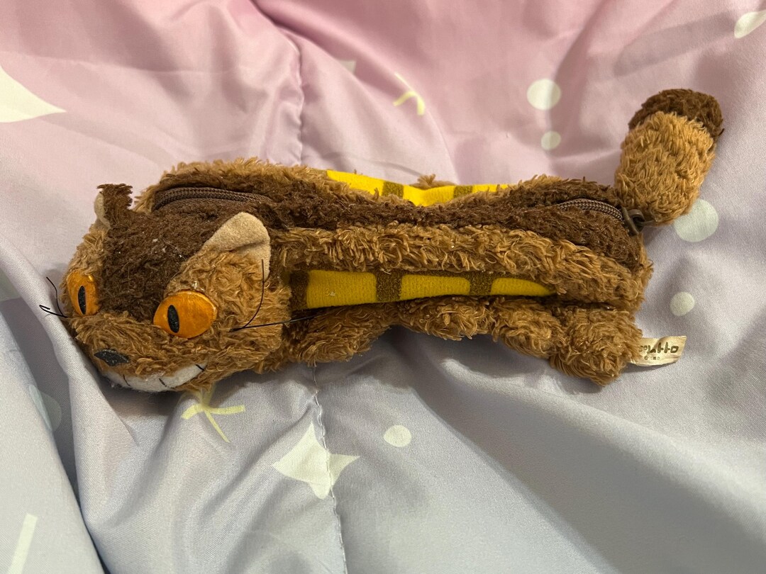 Studio Ghibli My Neighbor Totoro Catbus Soft Pen Case Bag - Etsy