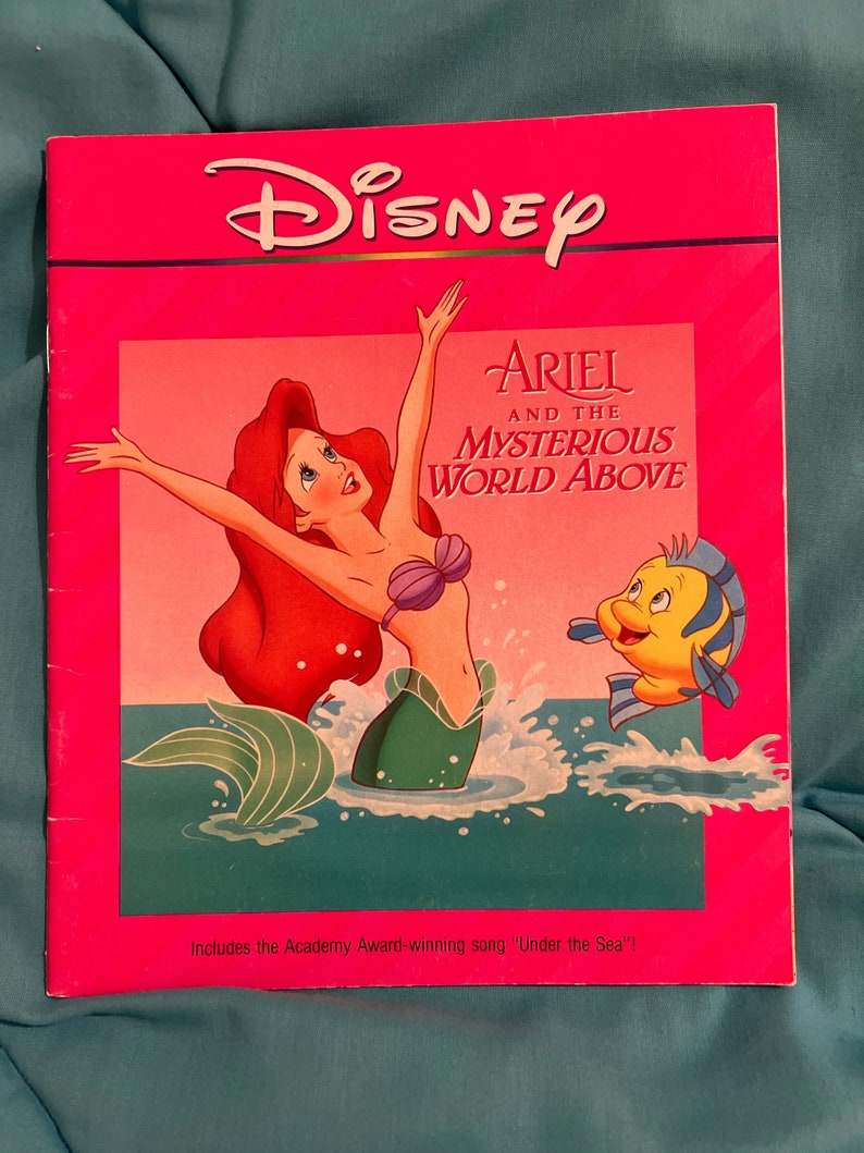 Disney’s Ariel and the Mysterious World Above Vintage Children’s Read ...