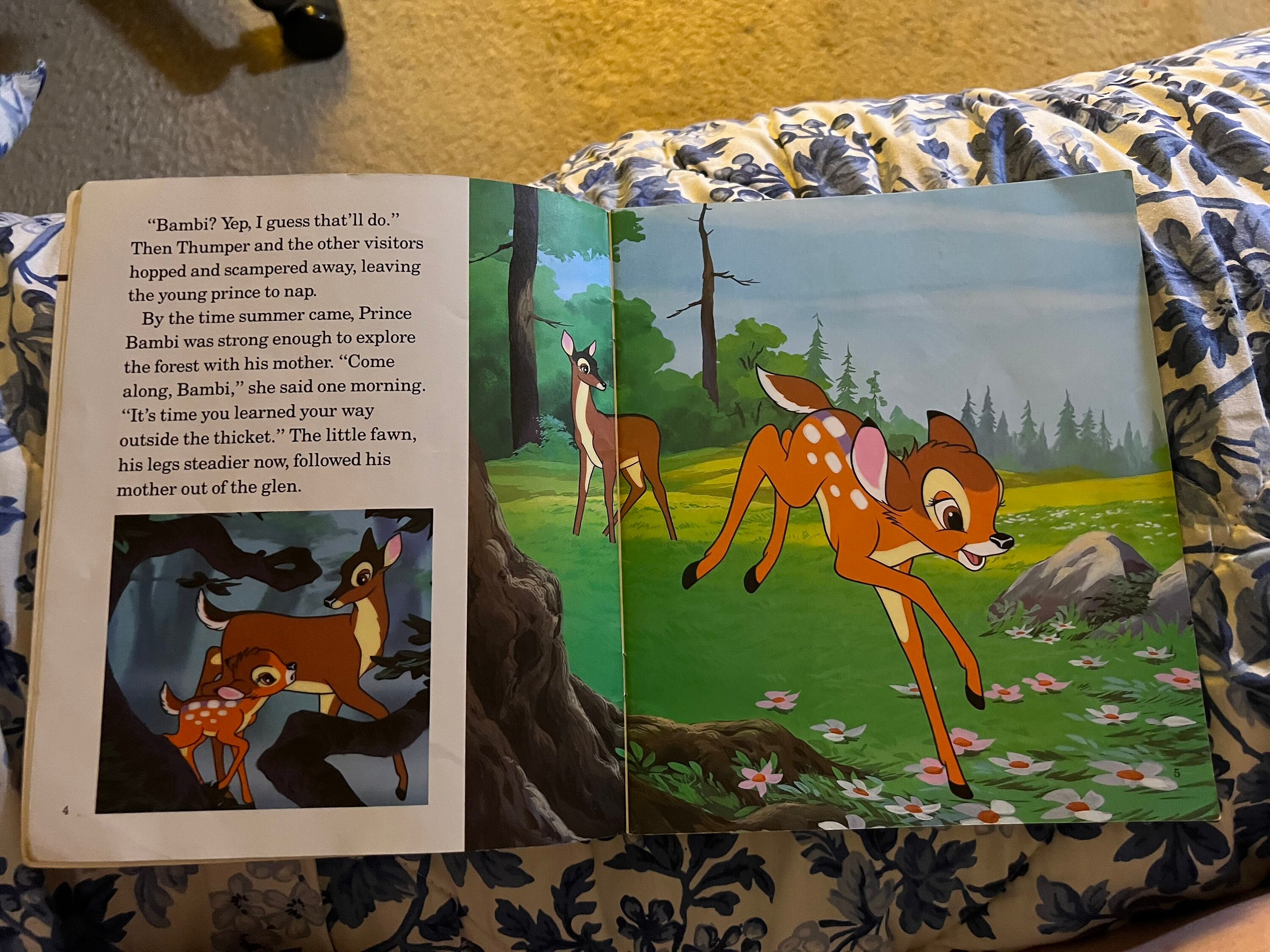 Disneys Bambi Read Along Book no Cassette - Etsy