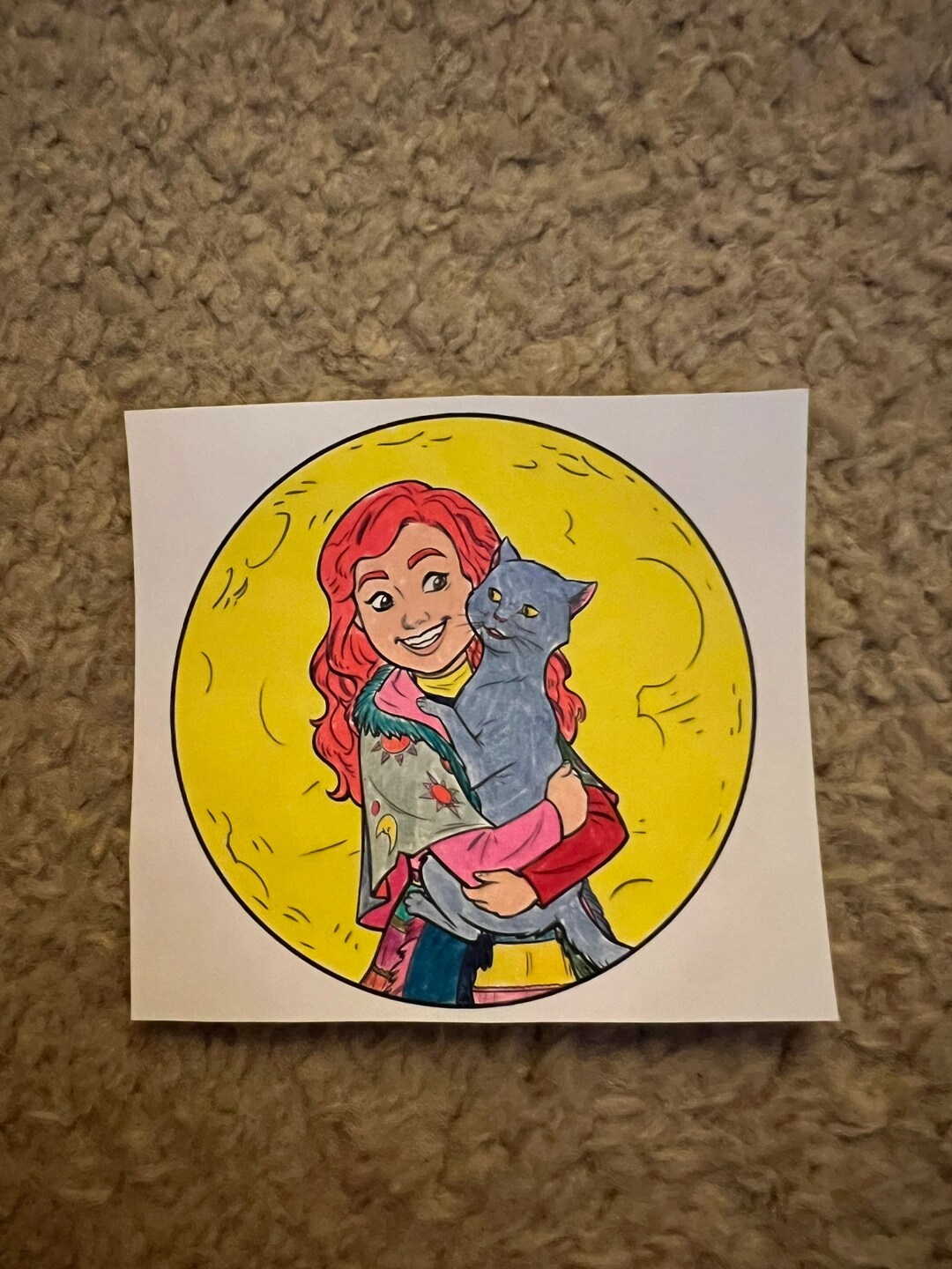 Dani and Binx From Art of Coloring: Hocus Pocus Coloring Book Hand ...