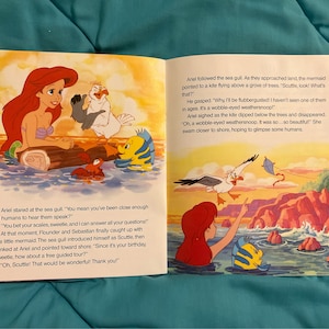 Disney’s Ariel and the Mysterious World Above Vintage Children’s Read ...