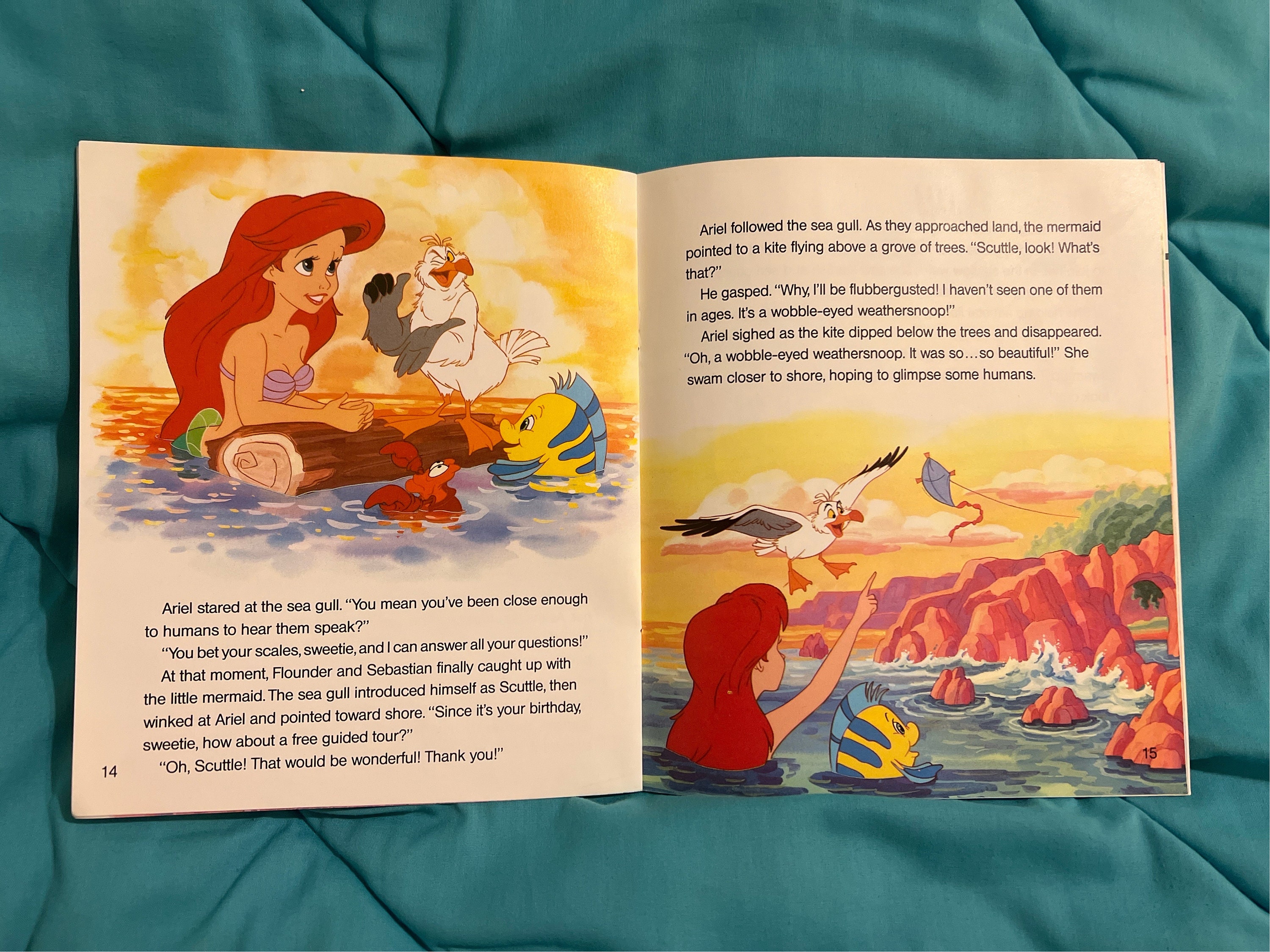Disney’s Ariel and the Mysterious World Above Vintage Children’s Read ...