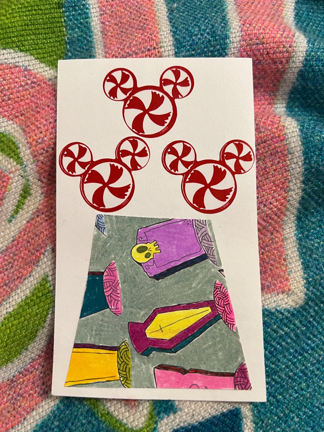 Disney the Nightmare Before Christmas and Mickey and Friends Grave ...