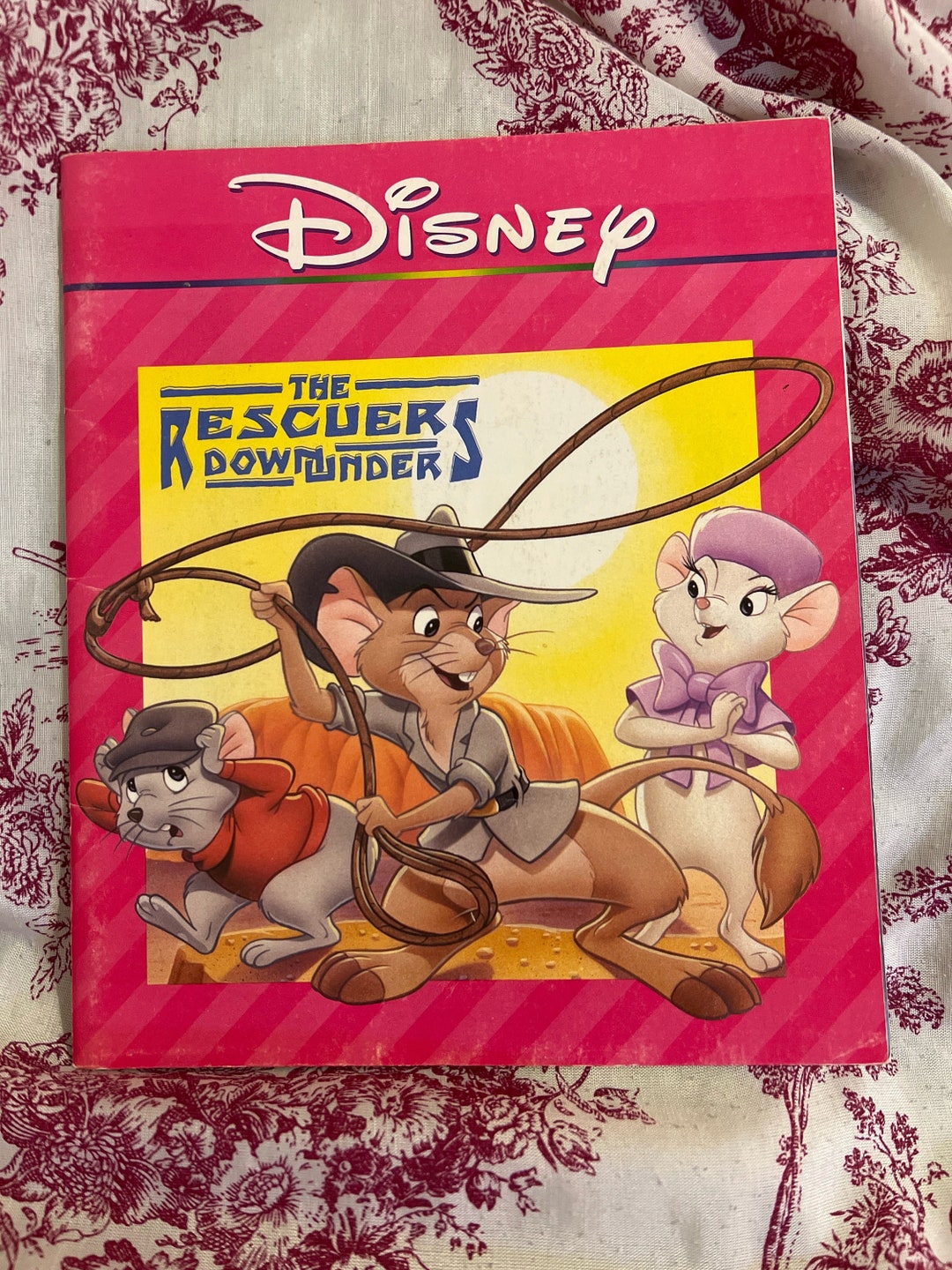 Disney’s the Rescuers Down Under Vintage Children’s Read Along Book ...