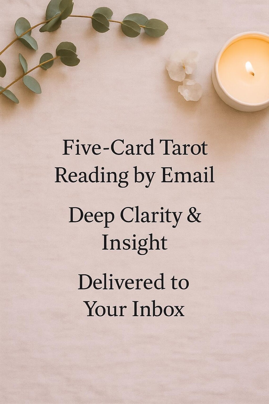 Five Card Clarity Email Tarot Reading - by Oliver Charles - Etsy