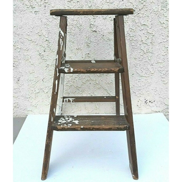 Wood Step Ladder - Etsy