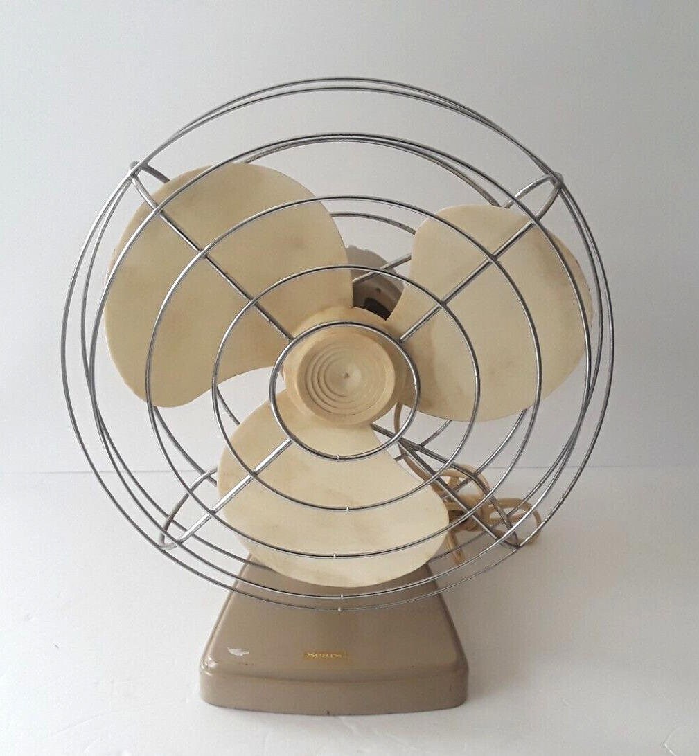 Vintage Sears Small Electric 9" Fan Blades Model 135.80010 Tested ...