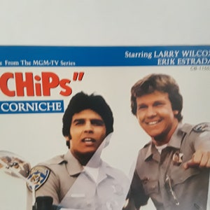 Vintage Chips T.V. Show Standee Cardboard Display - Etsy