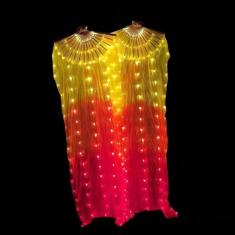 Rainbow Dance Veils - Etsy UK