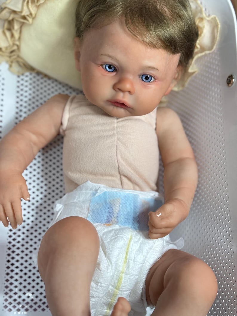 OOAK Reborn Baby Boy Doll – Handcrafted Silicone Vinyl Art Collector ...