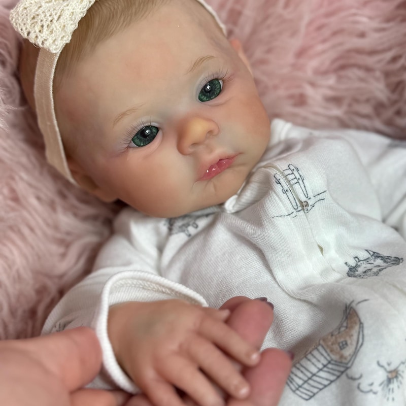 Full Body Silicone Baby Doll Eyes Open - Etsy