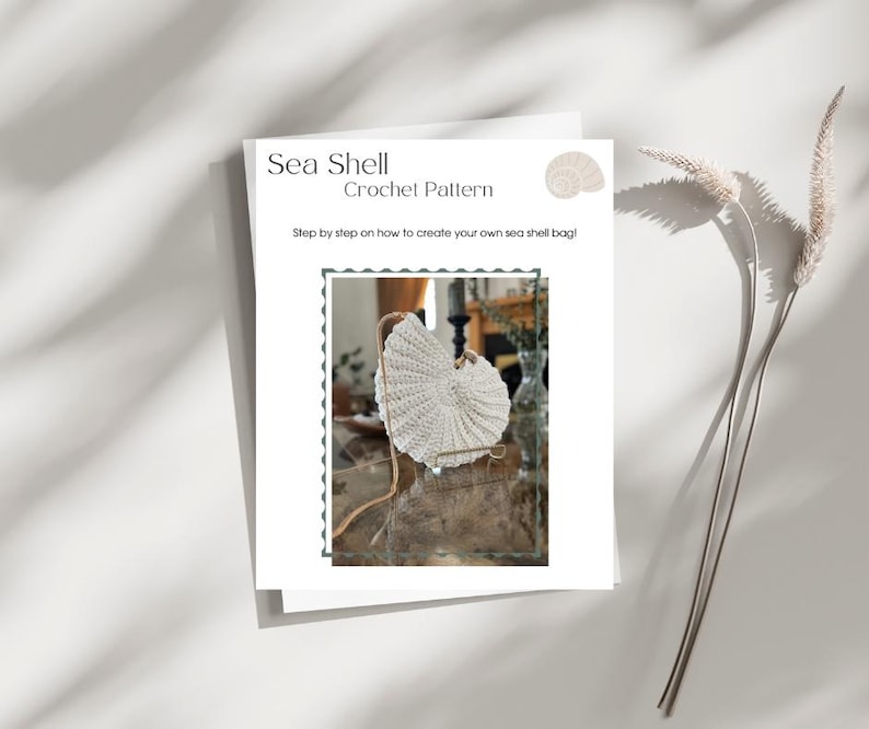 Sea Shell Crochet Bag Pattern. Instant Download. - Etsy