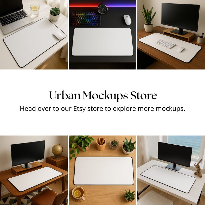 Desk Mat Mockup, Mousepad Mockup, Gaming Mat Keyboard Mat Mockup ...