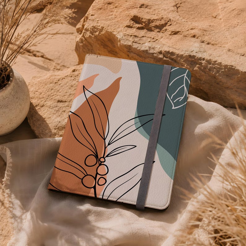 IPad Leather Case Mockup | Printify iPad Folio Wallet Cover Mockup ...