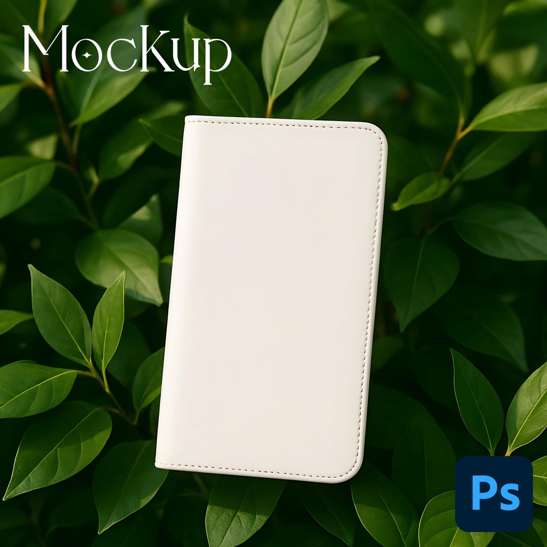 IPhone Folio Wallet Flip Case Mockup | Phone Case Mockup | Photoshop ...
