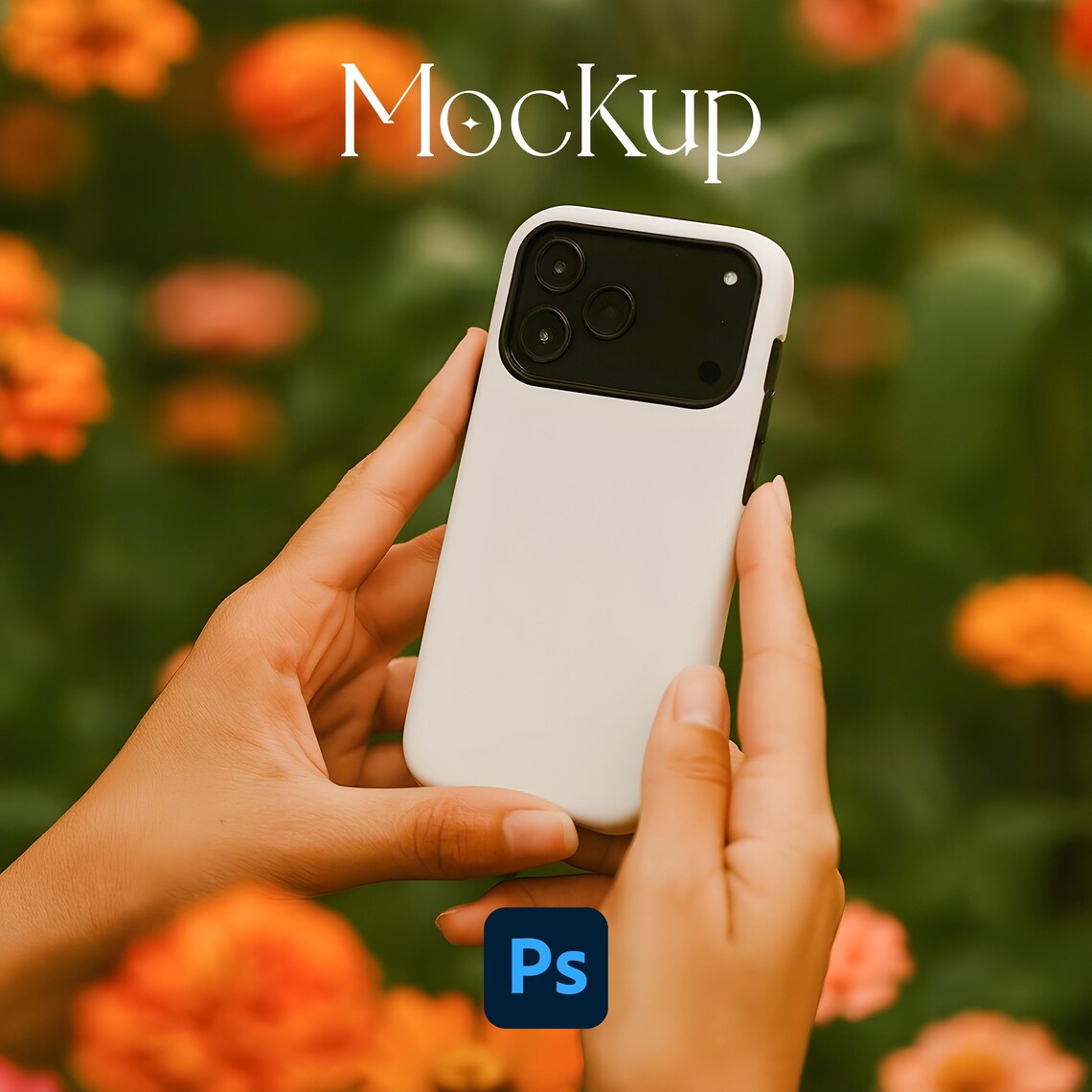 IPhone 17 Pro Max Case Mockup Photoshop | PSD Printify Tough Phone Case Mockup Template ...