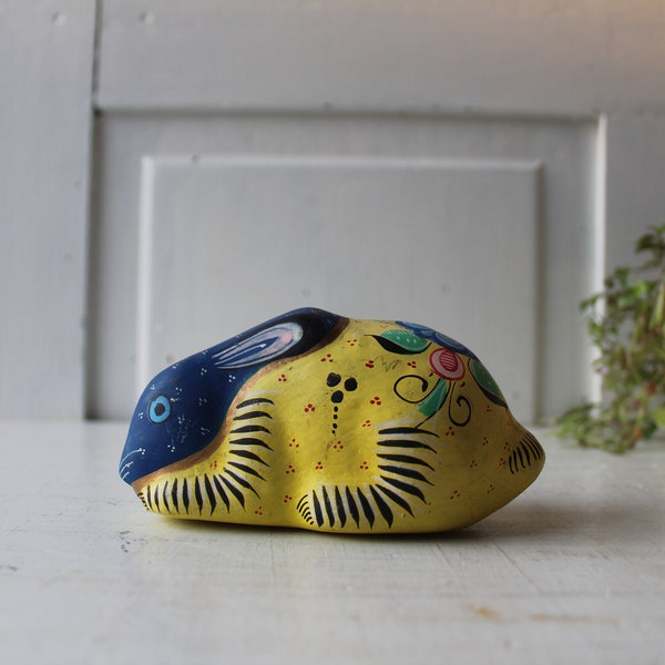 Hand Painted Rabbit - Etsy